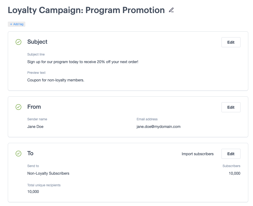 Getting started with loyalty tier programs