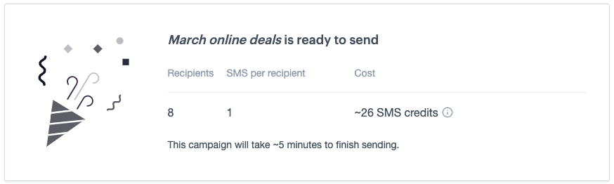 Understanding SMS credits